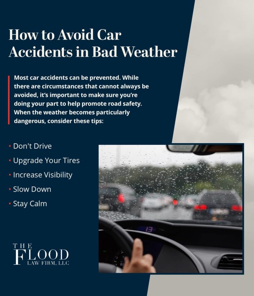 Car Accidents Caused by Weather Conditions | The Flood Law Firm